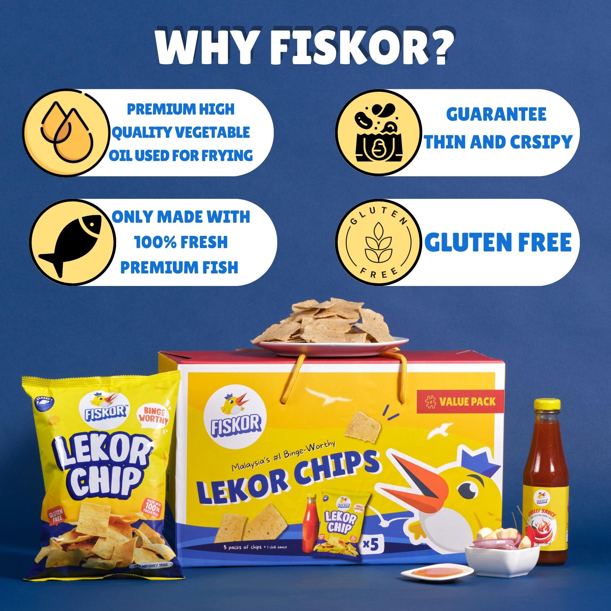 Malaysia #1 Bingeworthy Lekor Chips