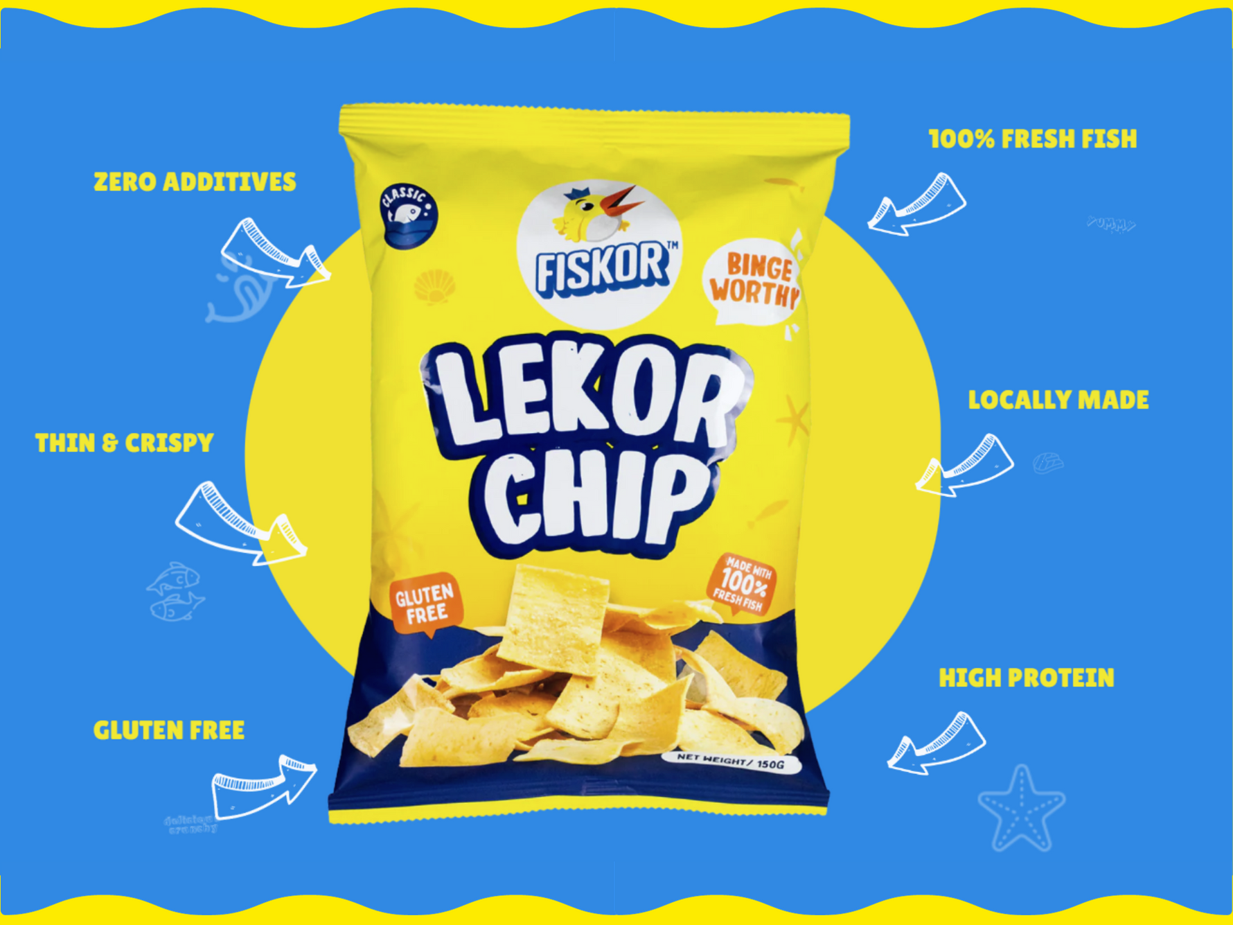 Malaysia #1 Bingeworthy Lekor Chips – fiskor.co